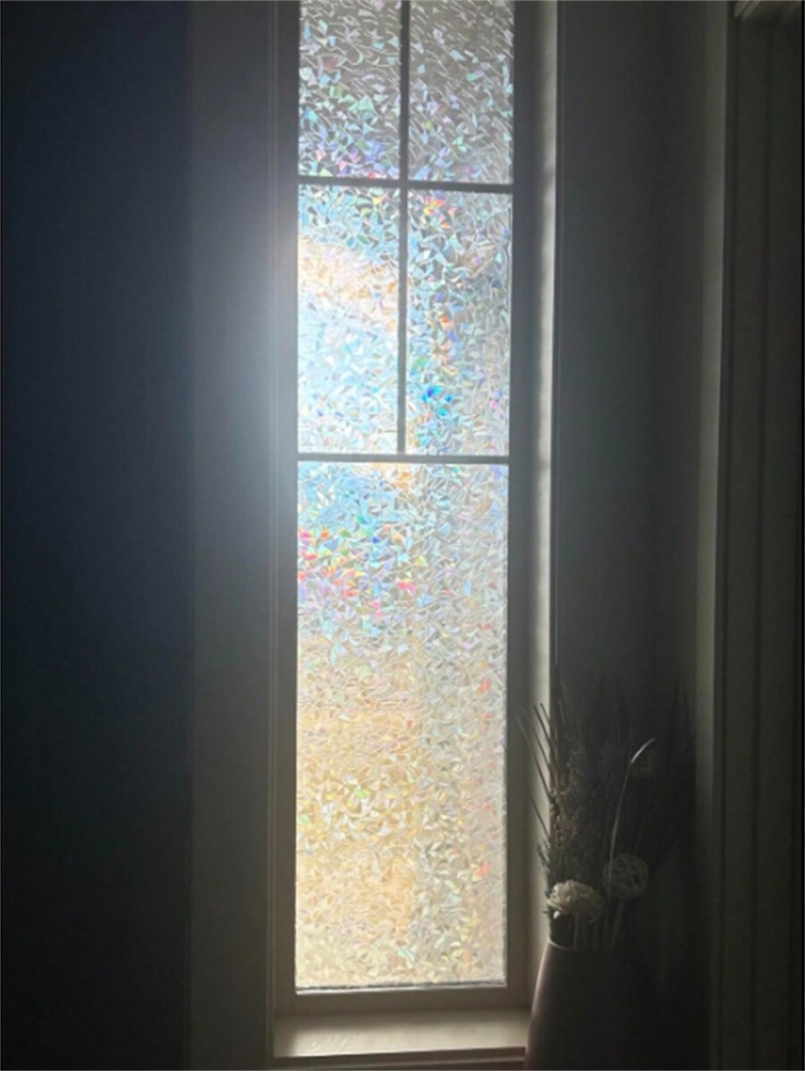 1 Roll Window Privacy Film Static Clings Vinyl 3D Decals, Stickers ...