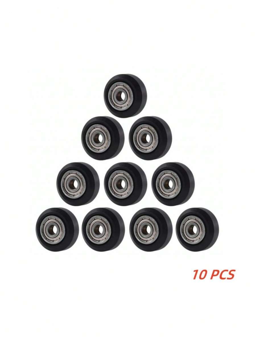 10pcs 3D Printer POM Wheel Plastic Pulley Linear Bearing For Creality Ender 3, Ender 3 Pro ...