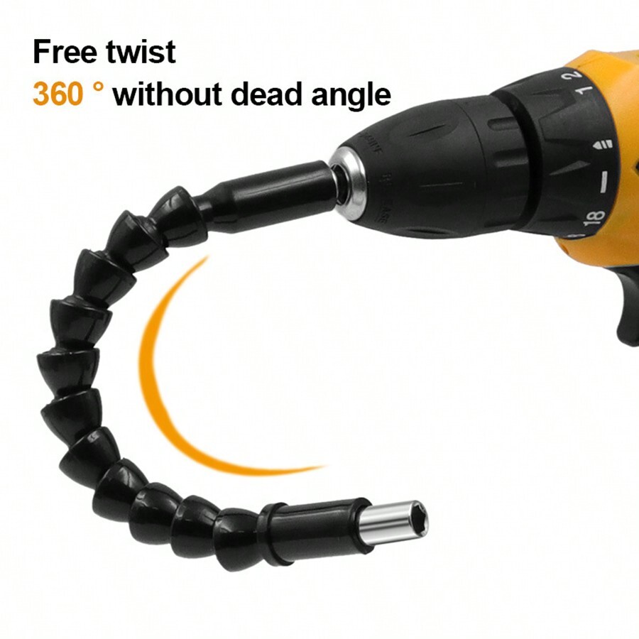 Drill Bit Universal Flexible Shaft Connector Electric Screwdriver ...