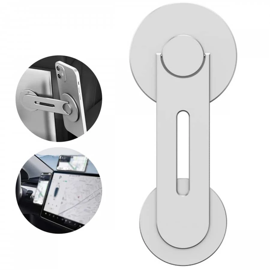 Magnetic Side Screen Laptop Phone Holder Magsafe Rotable Phone Mount ...