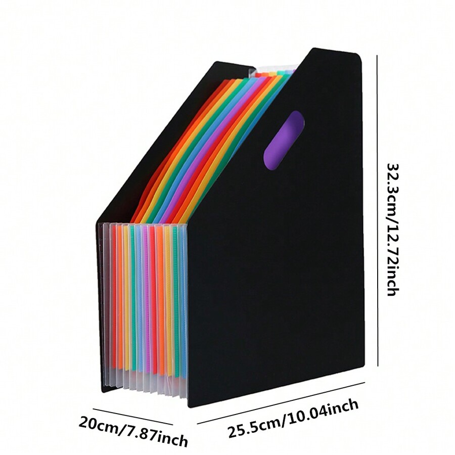 Expanding A4 Size Accordion Document Folder With Slanted Opening For ...