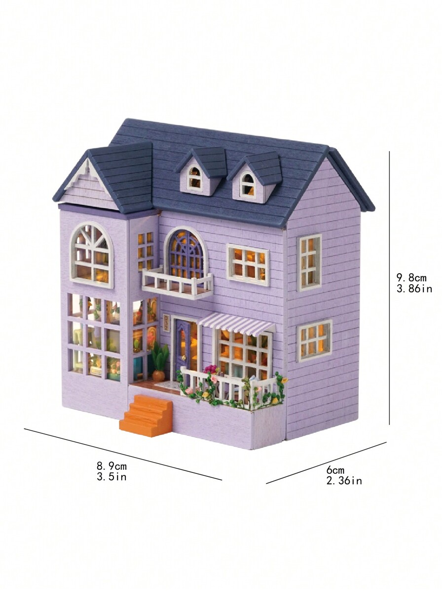 1 Model Building Kit, DIY Handmade Mini House For Assembly, Miniature ...
