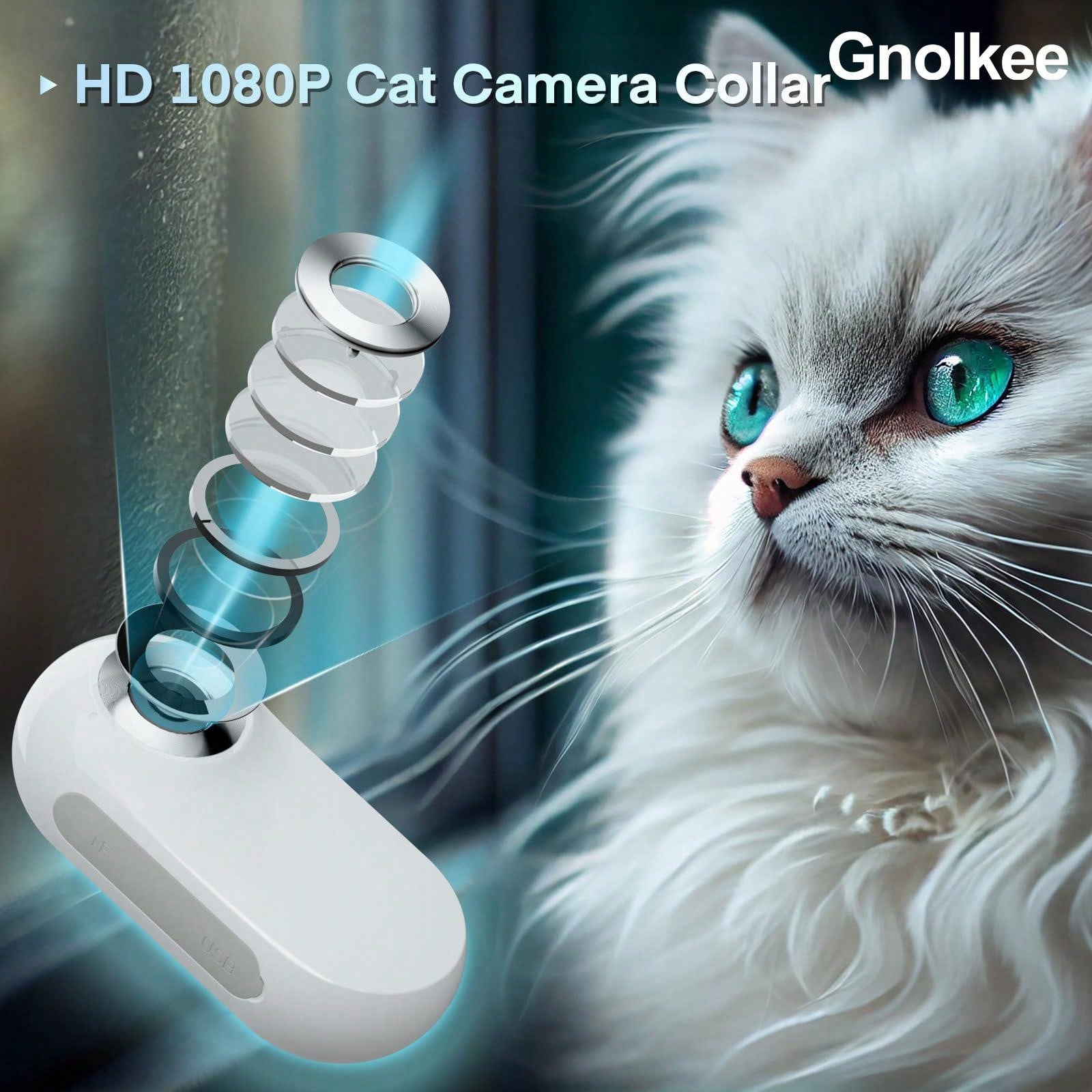 Caméra Corporelle Mini Sans Fil Pour Chiens Et Chats Pour Intérieur ...