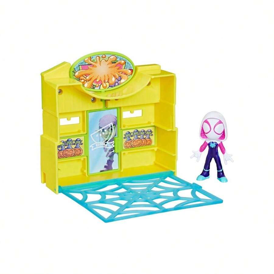 Marvel Spidey And His Amazing Friends City Block Supermarket Building ...