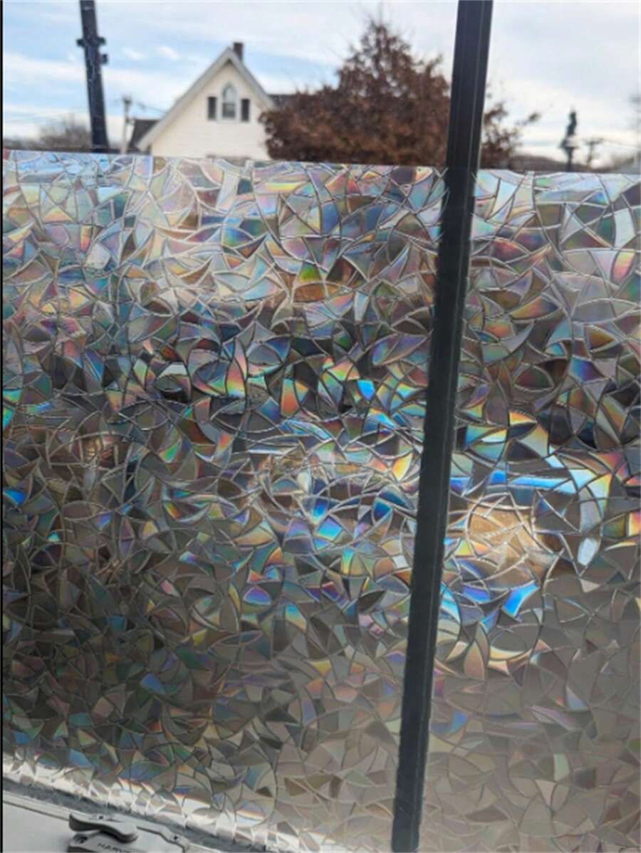 1 Roll Window Privacy Film Static Clings Vinyl 3D Decals, Stickers ...