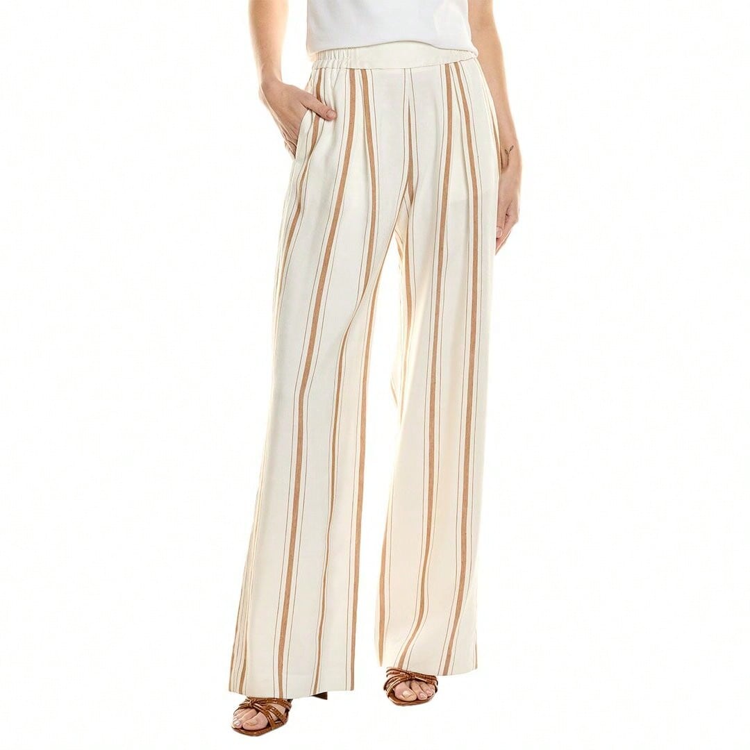 Piazza Sempione Piazza Sempione Linen And Silk Blend Pant Shein Usa