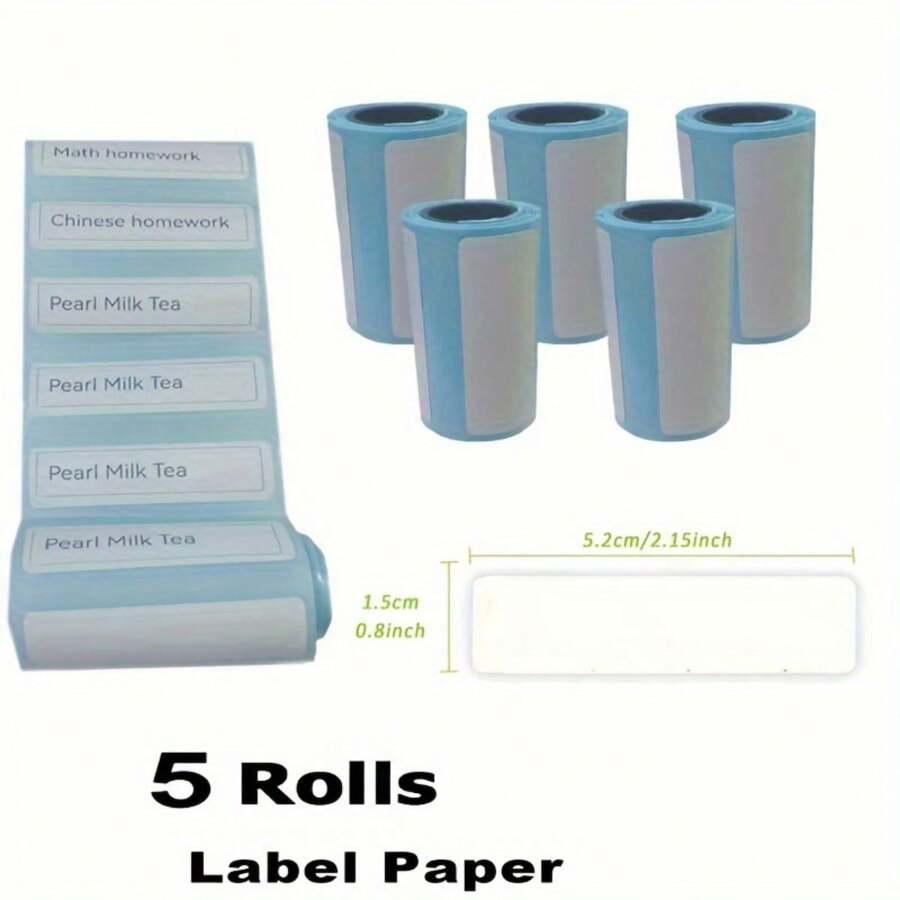 Mini Thermal Printer Sticker Paper, Mini Printer Sticker Paper 57 X ...