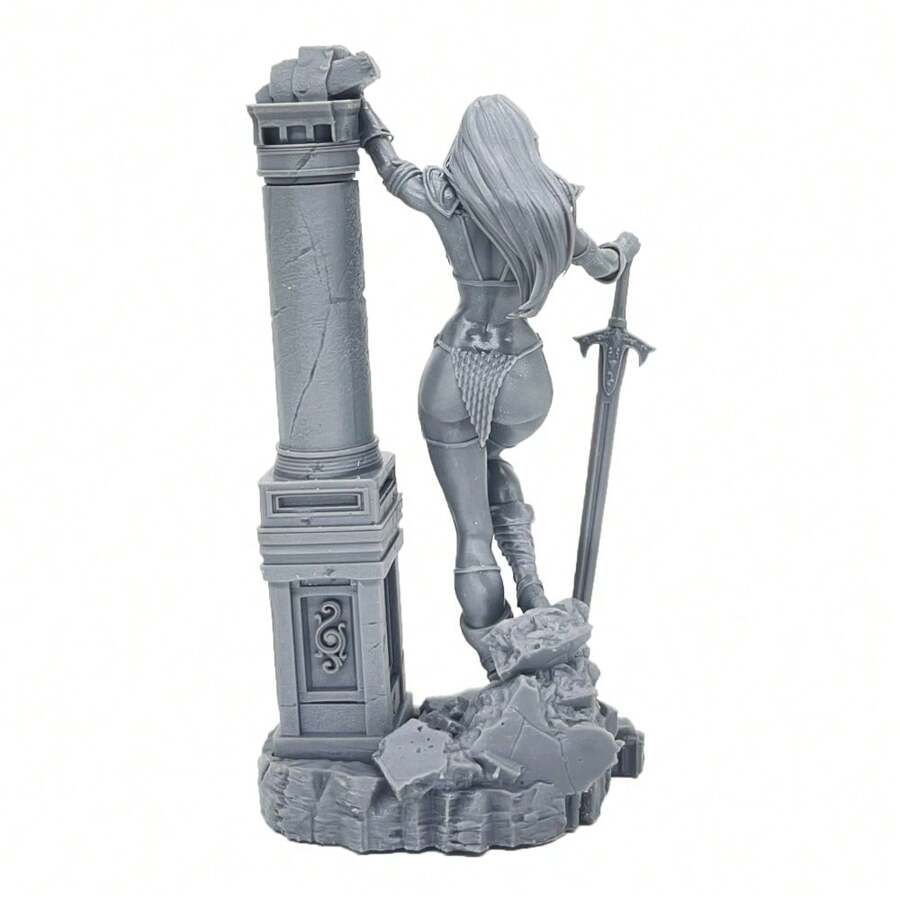 Red Sonja 1/24 Resin Figure Unpainted Miniature Model Kit | SHEIN EUQS