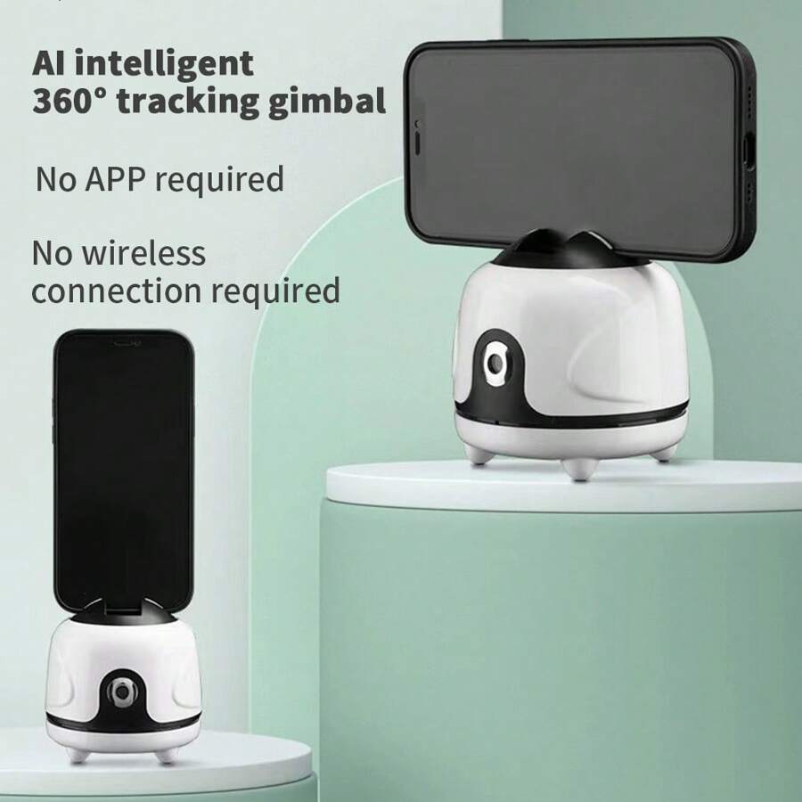 360-Degree Rotation Smartphone Automatic Tracking Stabilizer Gimbal ...