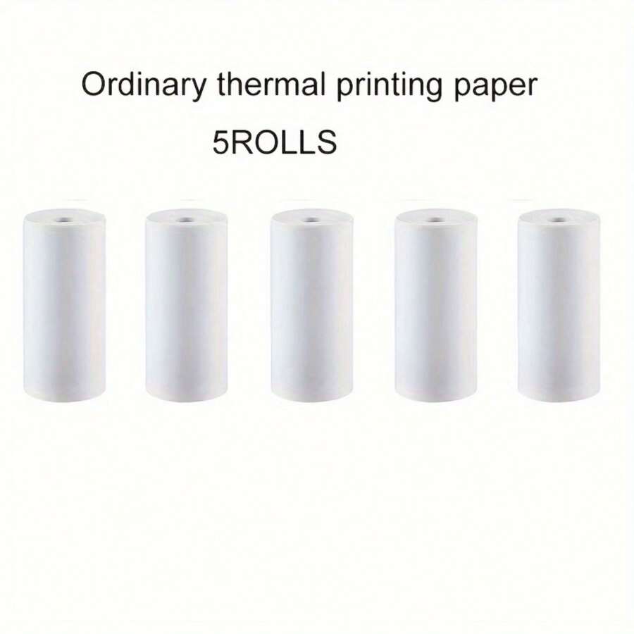 Mini Thermal Printer Sticker Paper, Mini Printer Sticker Paper 57 X ...