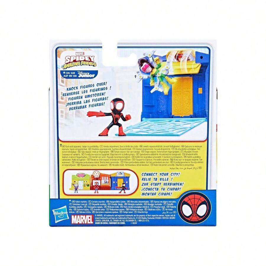 Marvel Spidey And His Amazing Friends City Blocks Bank Building Set ...