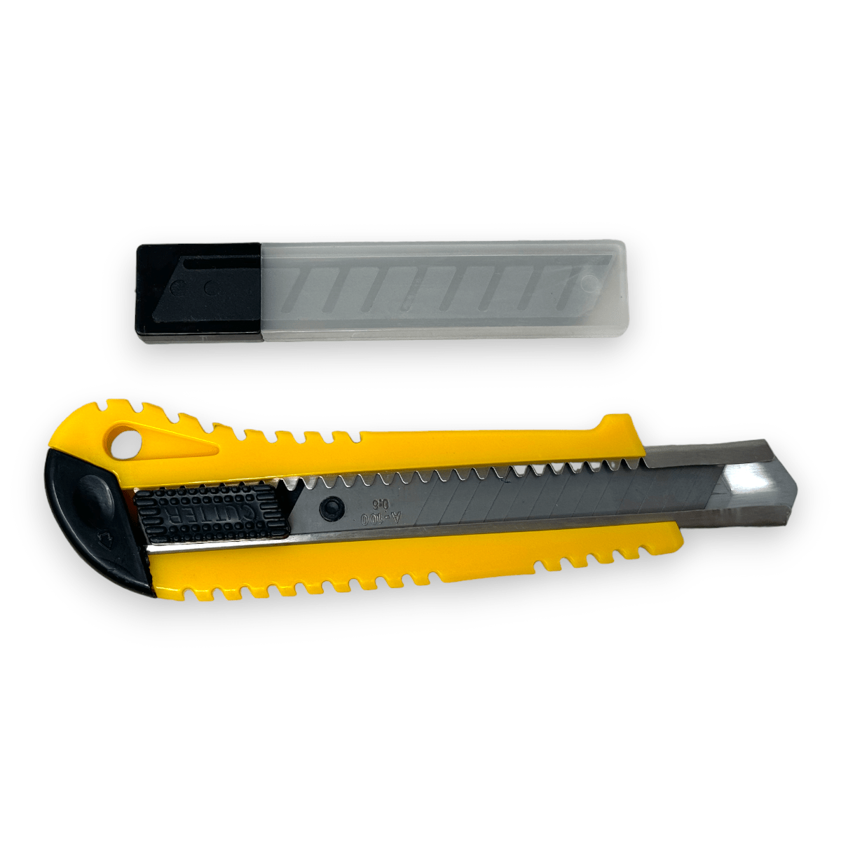 Cutter Profesional firme y Seguro +3 Cuchillas De Repuesto firme y ...