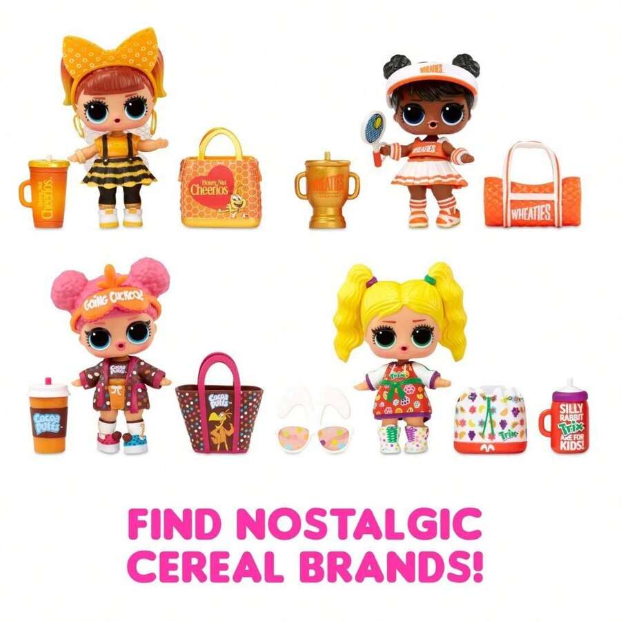 L.O.L. Surprise! LOL Surprise Loves Mini Bites Cereal Dolls, Limited ...