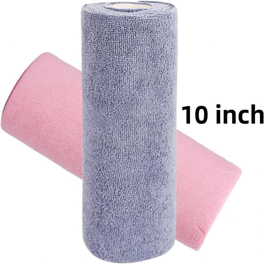 Microfiber Cleaning Cloth , Reusable Paper Towels Wet & Dry Cleaning ...