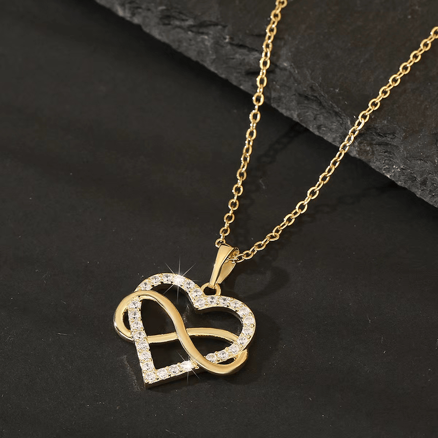 Infinity Love Pendant Necklace For Women, European And American Style ...