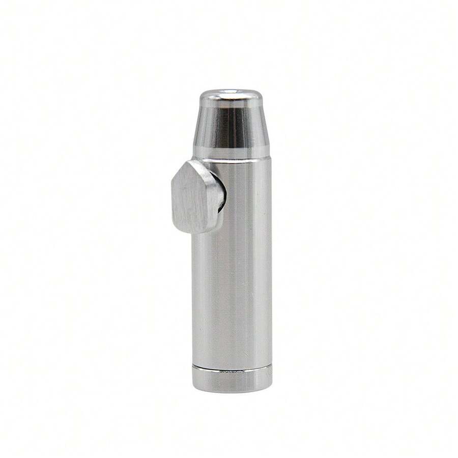 Metal Bullet Shaped Snuff Bottle, Portable Mini Aluminum Alloy Metal ...
