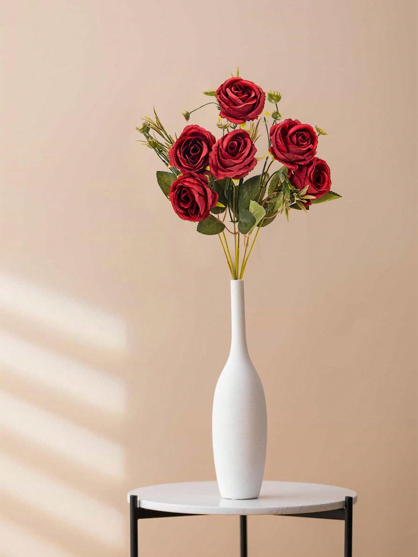1pc Artificial Silk Rose Bouquet, Modern & Concise Style, Suitable For ...