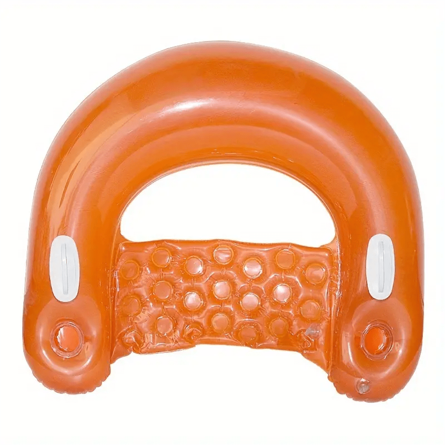 1PC Summer Inflatable Floating Row U-Shaped Floating Chair Water ...