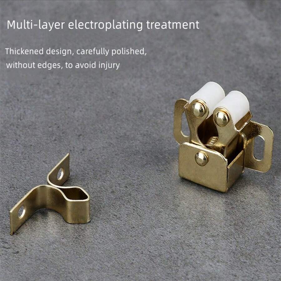 Door Latch Spring Loaded Touch Push Catch For Cabinet Cupboard Door ...