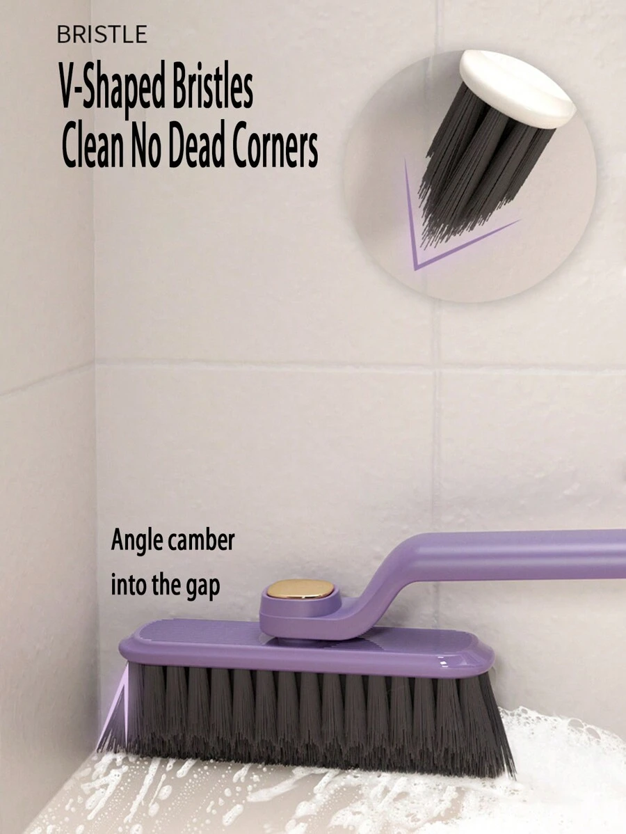 1pc Multi-Functional Rotating Cleaning Brush, Two-In-One No Dead Corner ...