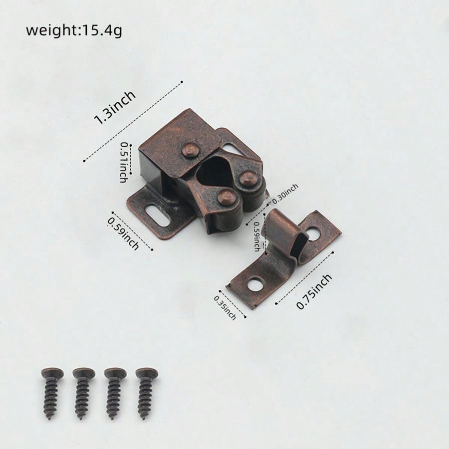 Spring Latch Push To Open Touch Catch Stainless Steel Cabinet Door ...