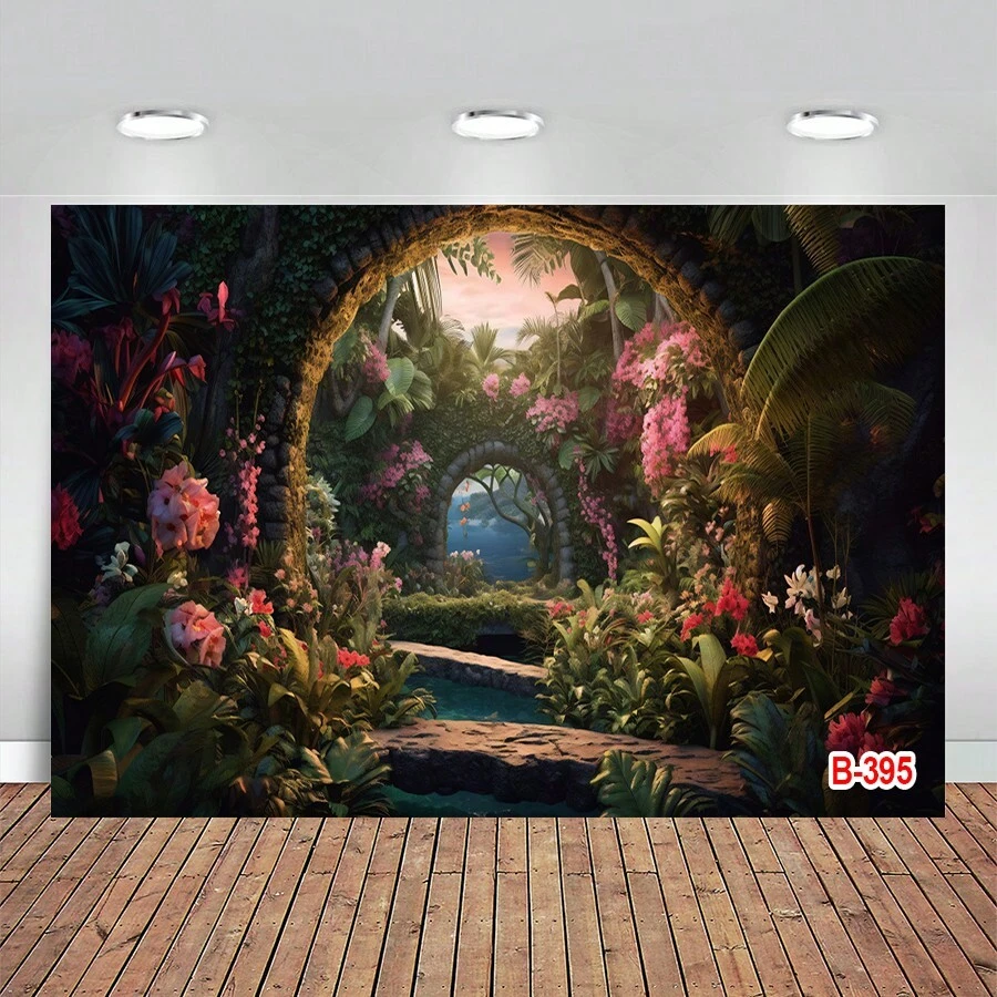 Natural Scenery Photography Backdrops Landscape Wedding Party Happy ...