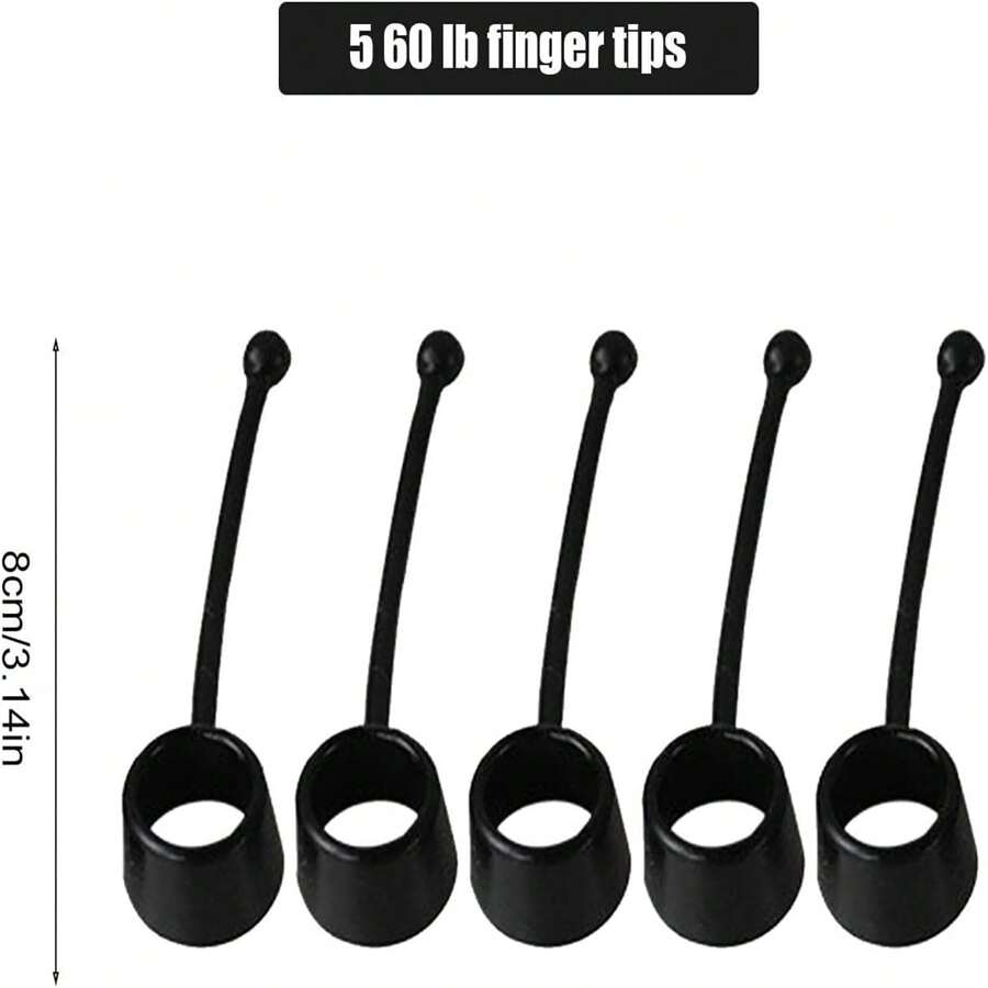 Finger Strengthener, Elastic Silicone Finger Exerciser & Hand Grip ...