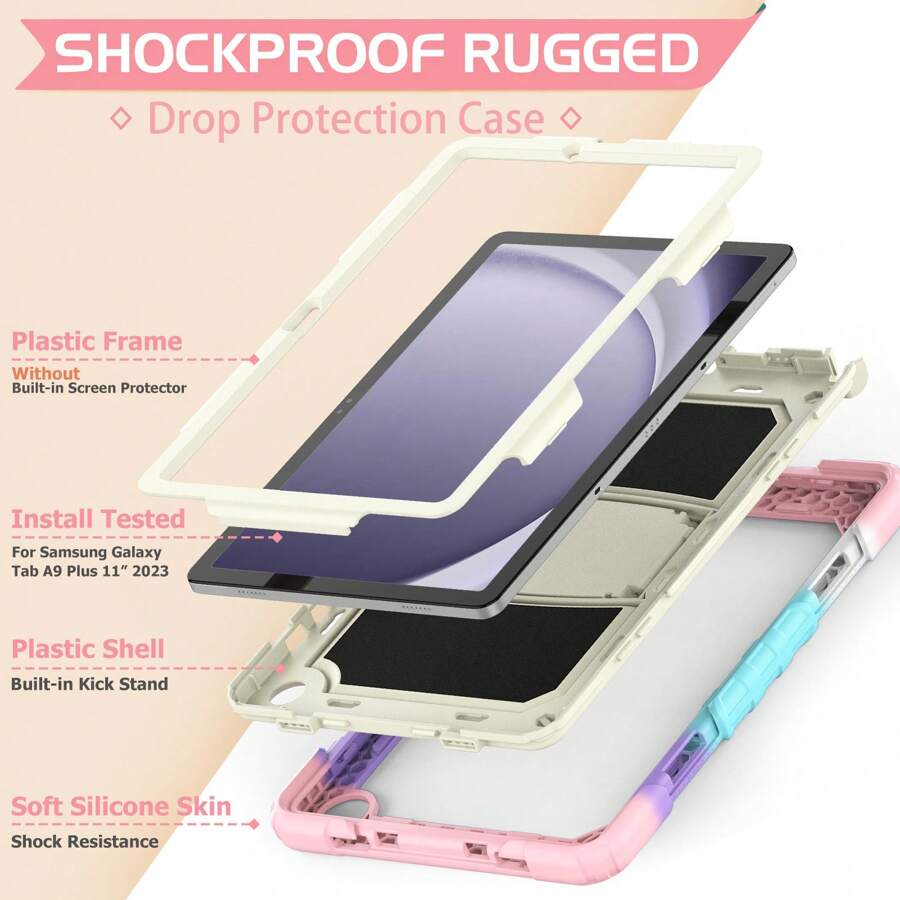 Tablet Protective Case With Stand Compatible With Samsung Galaxy Tab A9 ...