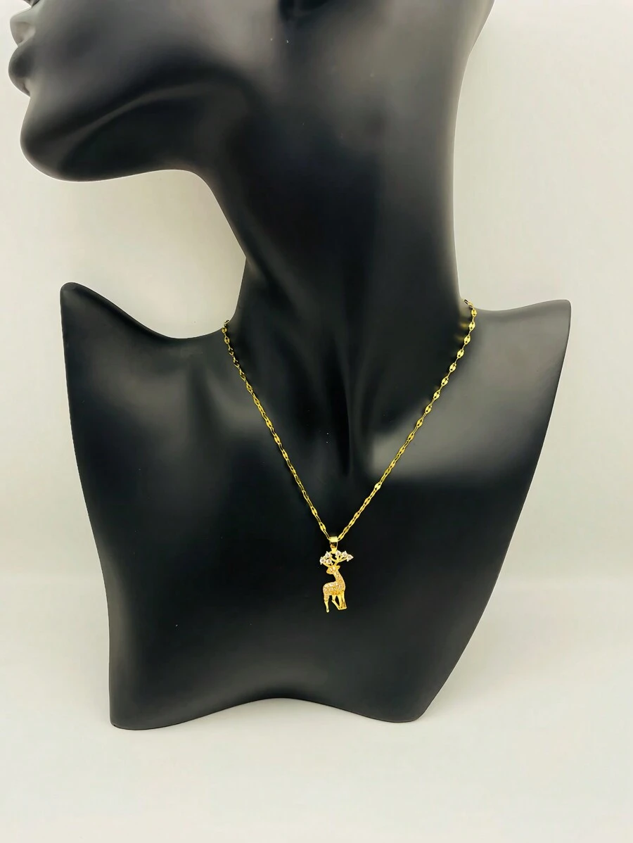 Luxury Full Diamond Women's Fashion Necklace, All-Match Clavicle Chain ...
