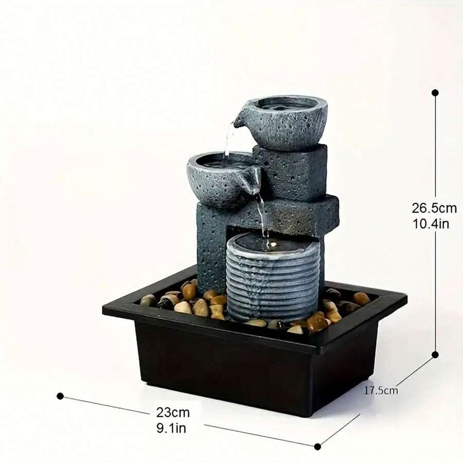 1pc Tabletop Water Fountain Relaxation Tabletop Fountain Indoor ...