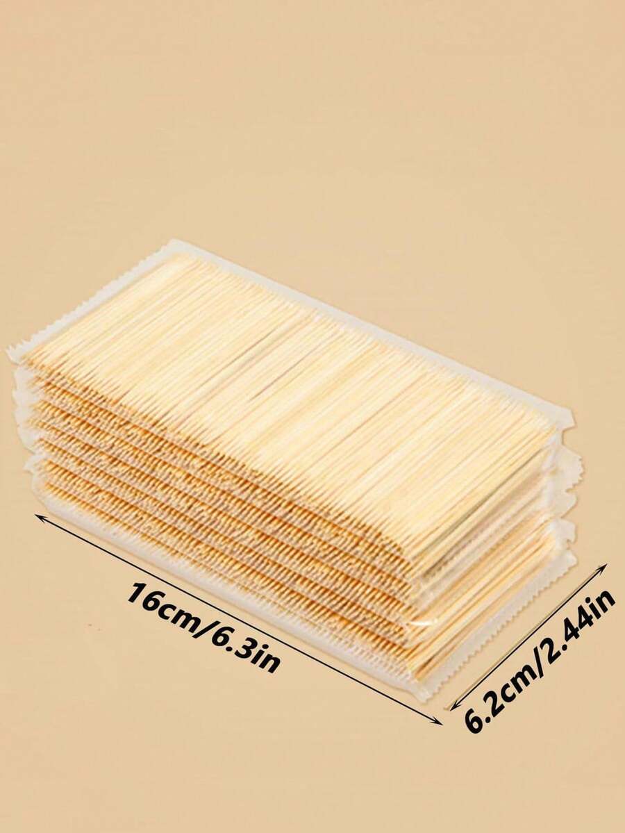 160pcs Random Delivery Double-Headed Disposable Toothpick, Fruit ...