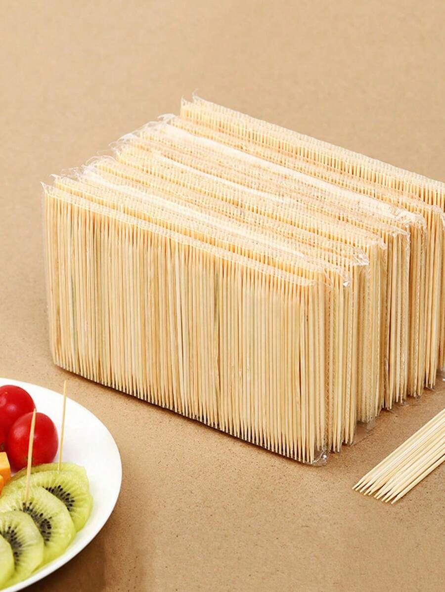 160pcs Random Delivery Double-Headed Disposable Toothpick, Fruit ...