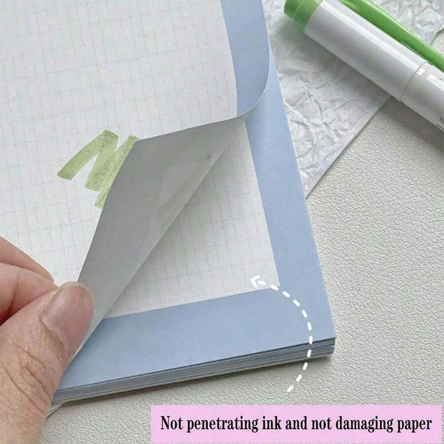 5-Pack Double Headed Fluorescent Pens, Marking Key Points, Non Halo ...