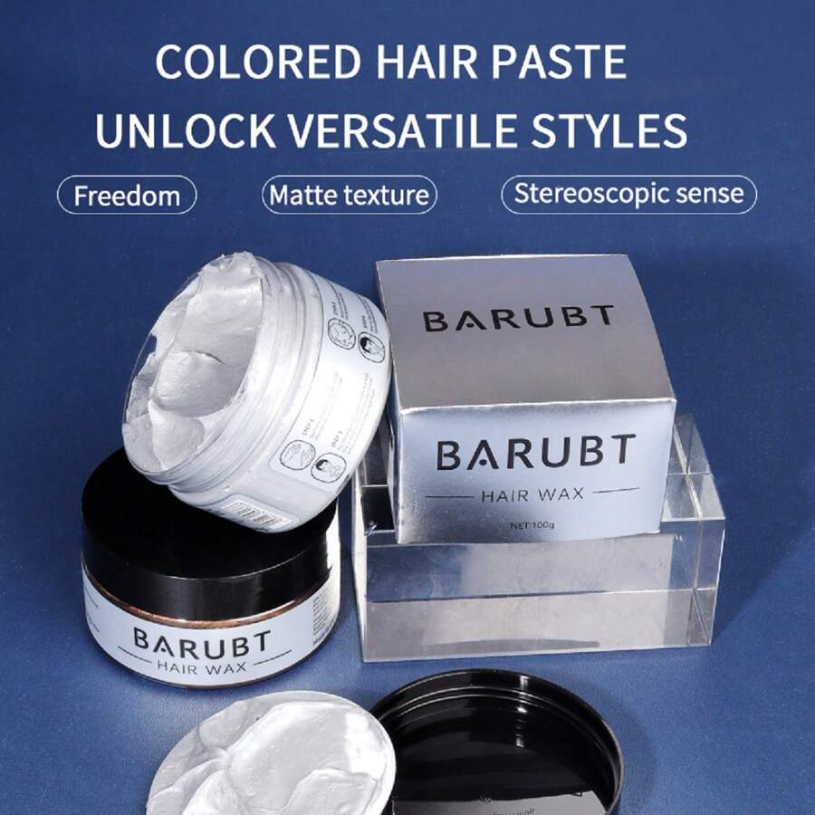Barubt Cera Temporal Para Teñir Cabello, Agente De Teñido Instantáneo ...