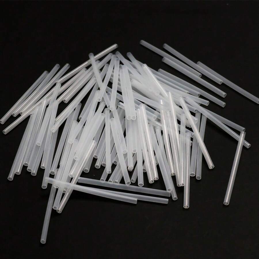 10pcs/Pack Balloon Accessories 8cm/13cm/15cm Inflation Straw Aluminum ...