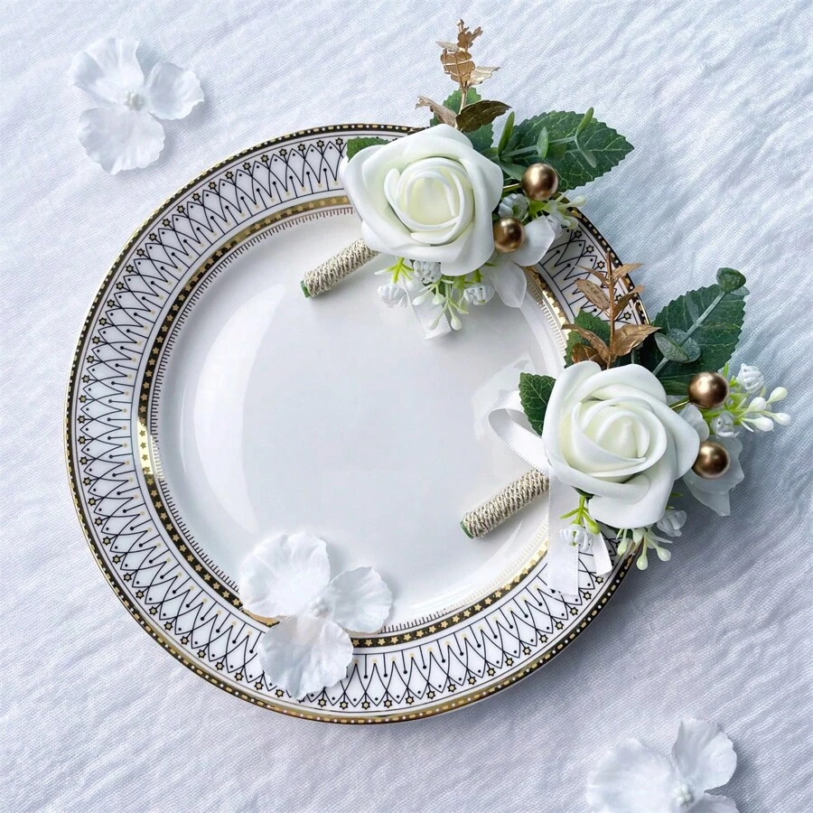 1 Men's Corsage Corsage Set, Groom, Best Man, Wedding, Prom, Party ...