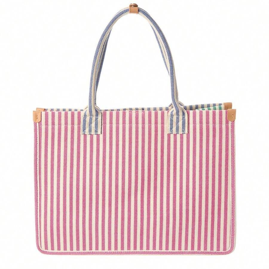 Roller Rabbit Roller Rabbit Stripe Book Tote | SHEIN USA