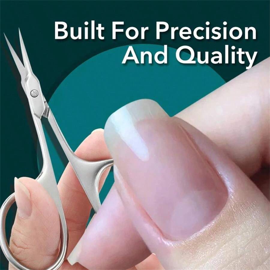 1 PC, Russian Manicure Scissors Cuticle Scissors Nail Pedicure Clipper ...