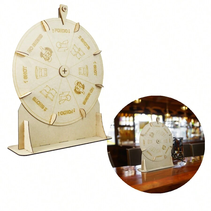 Ruleta Fiesta Juegos De Beber De Mdf Armable | Moda de Mujer | SHEIN México