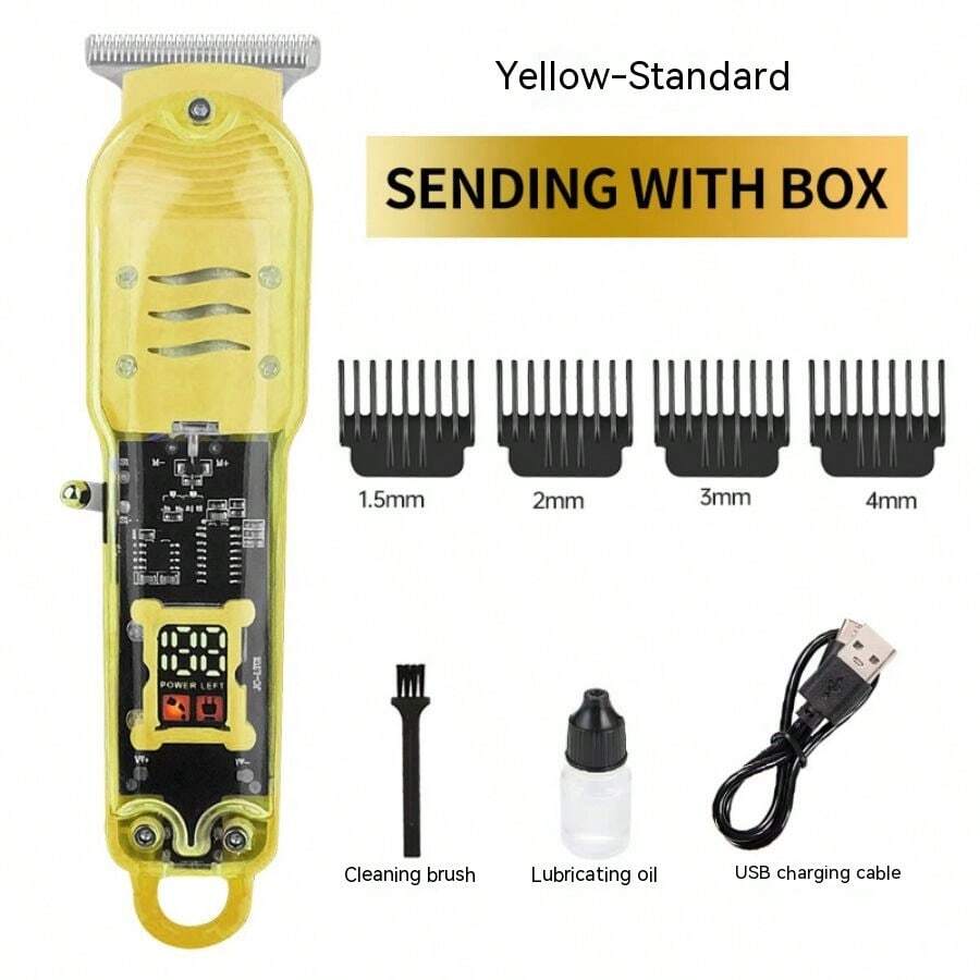 Electric Hair Clippers With Carving Blade, Professional Hair Trimmers ...