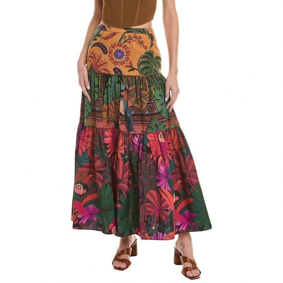 Farm Rio Maxi Skirt