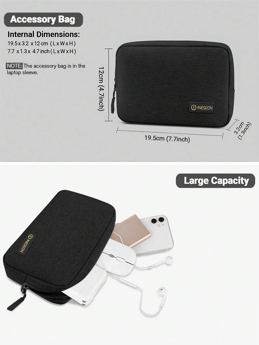 Capa Protetora de Manga para Laptop de 13-16 polegadas para MacBook Air/Pro 13-15.6 M1/M2 2012 ...