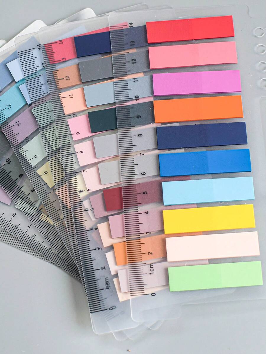 1400 Sheets 7 Options Pet Ultra Thin Color Coded Index Sticky Notes For ...