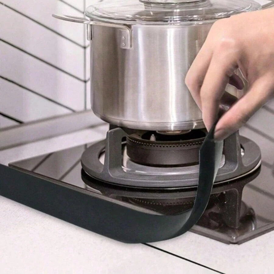 5pcs Gas Stove Gap Seal Strip, Cooktop Sealing Tape, Anti-Dust And Anti ...