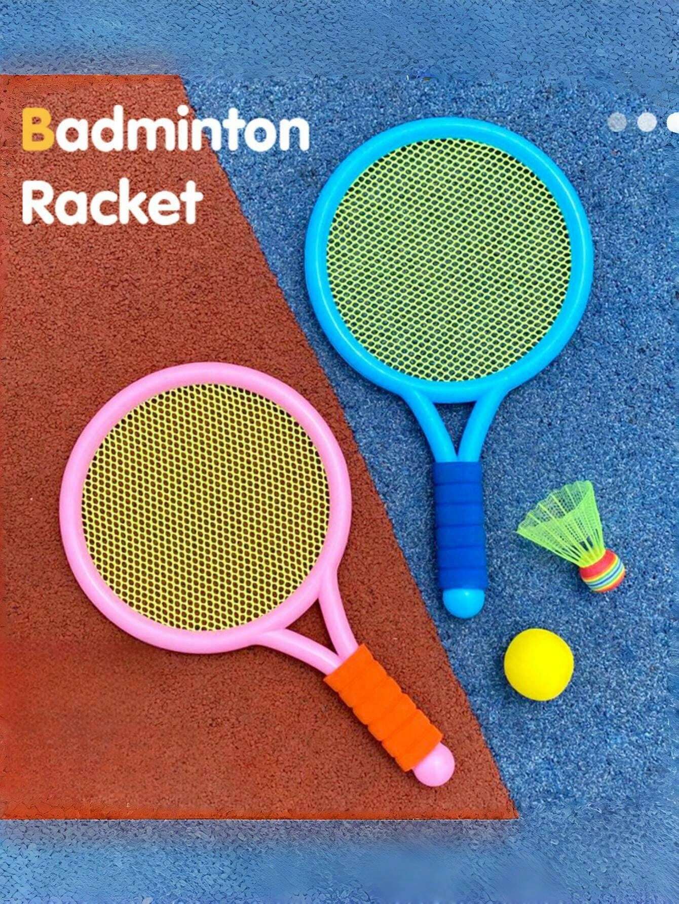 Badminton Racket Outdoor Trainer Sports Toy Set For Tennis And ...