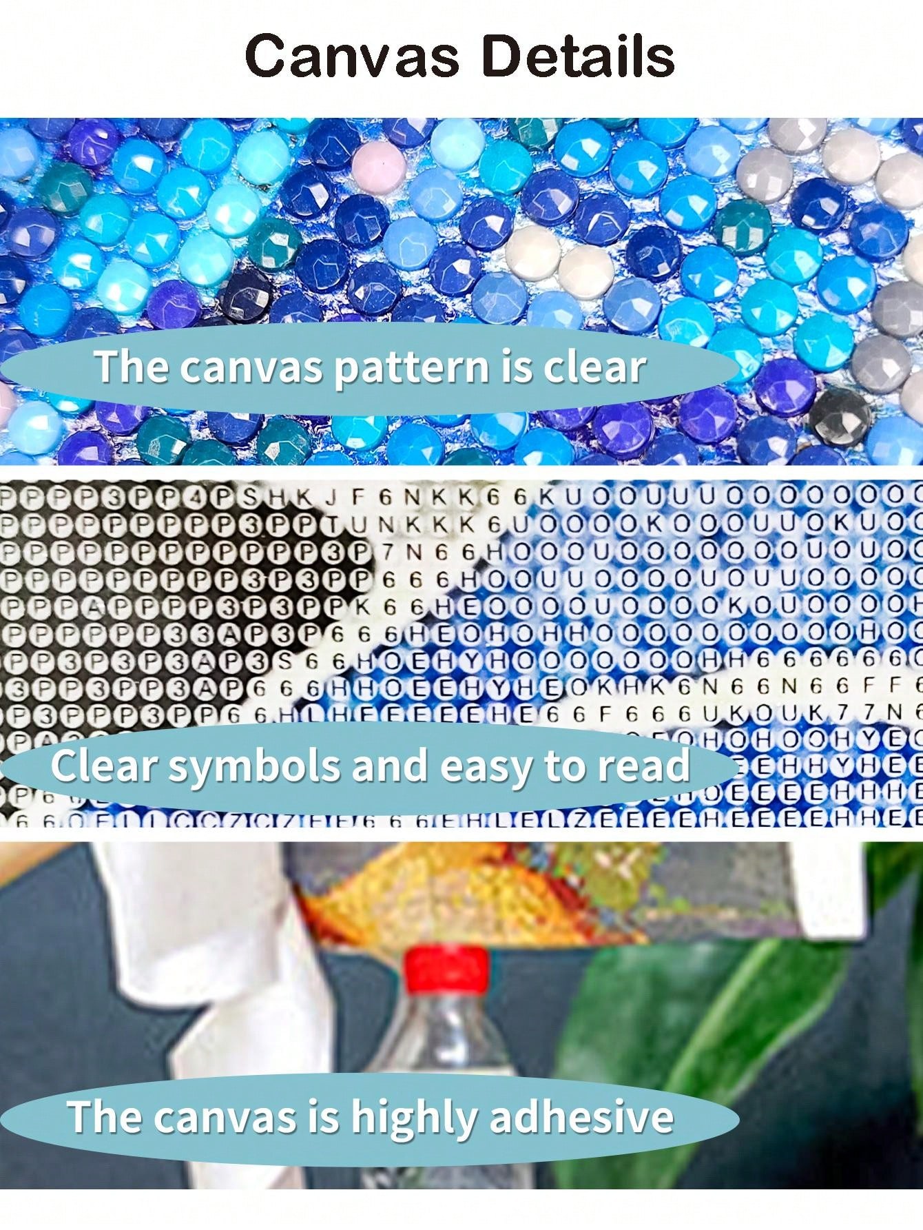 1pc Abstract Painting (27.6x15.7in / 70x40cm) 5d Diy Diamond Painting ...