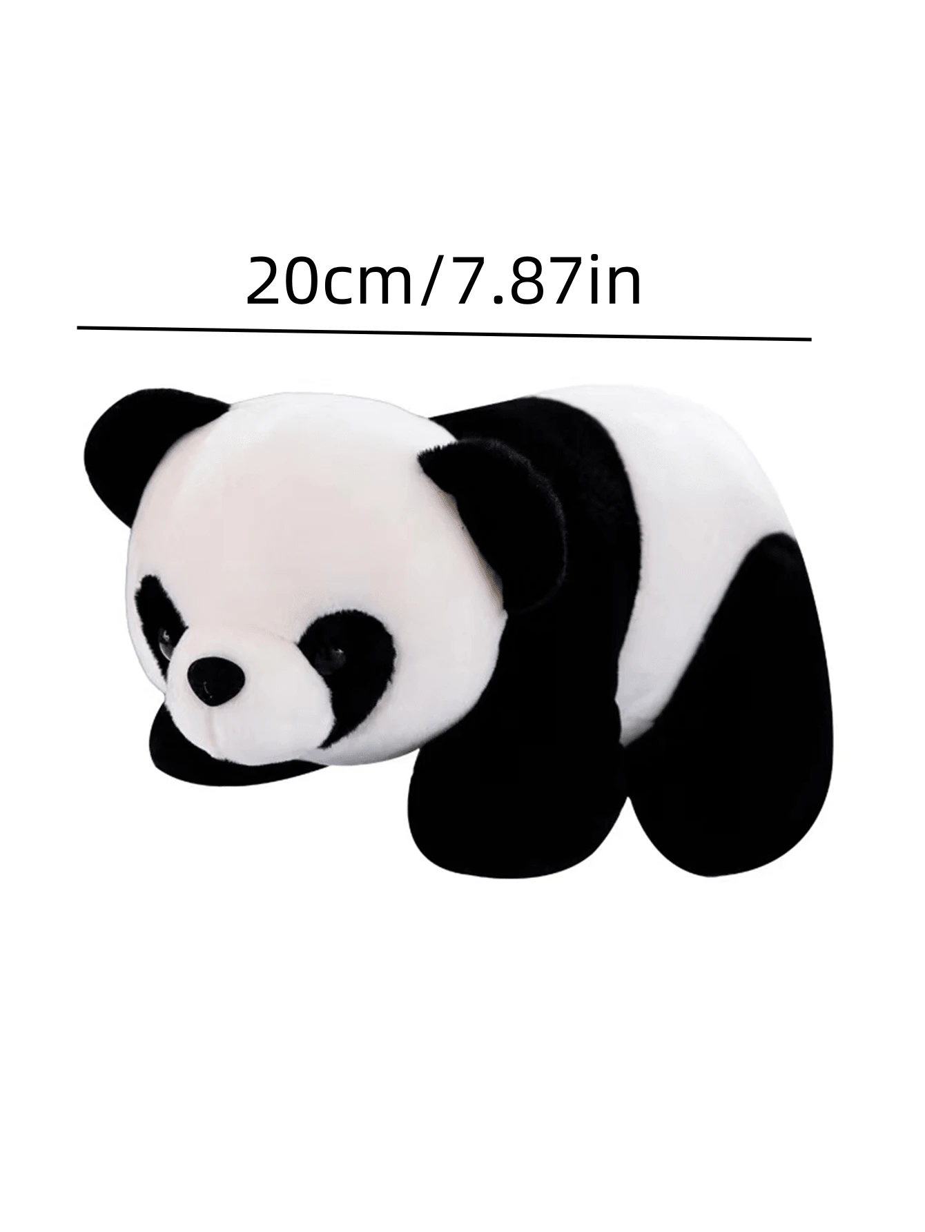 Cute Plush Toy - Realistic Panda Stuffed Animal - Gift Doll Pillow Toy ...
