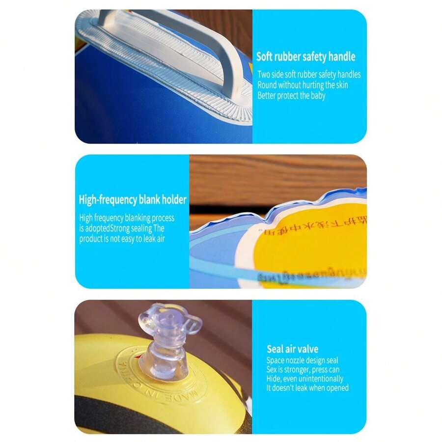 Inflatable Swimming Pool Floats With Removable Sun Protection Canopy ...