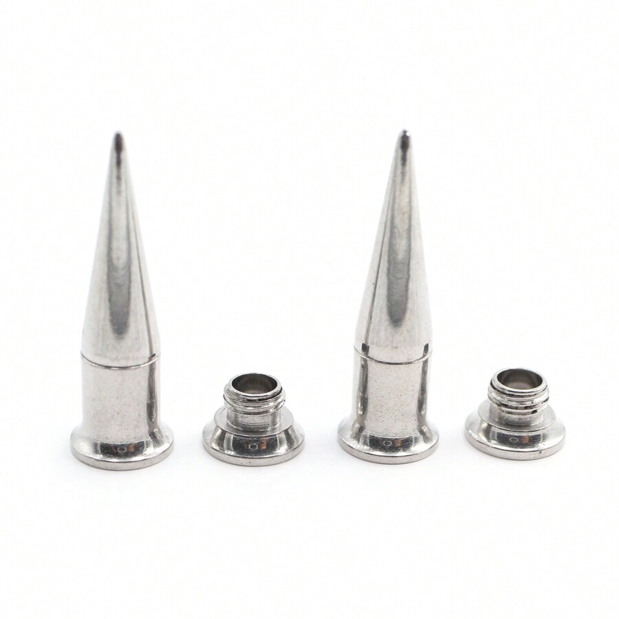 2 Pieces 2 In 1 Ear Expander Stainless Steel Ear Plug Taper Tunnel ...