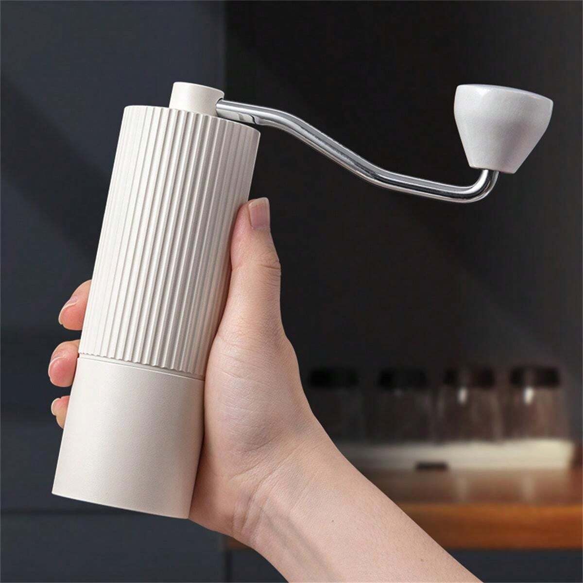 Hand Crank Coffee Grinder, Portable Manual Coffee Bean Grinder For Home ...